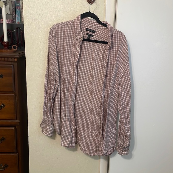 Banana Republic | Tops | Pastel Linen Button Down | Poshmark